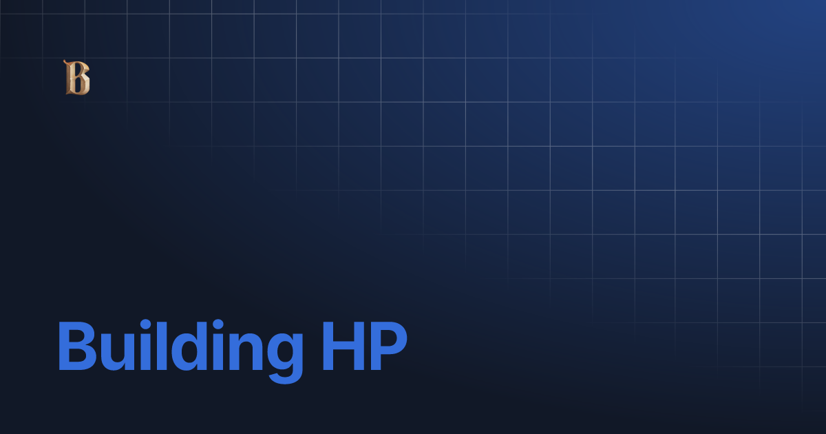 Building HP | BLOCKLORDS WIKI