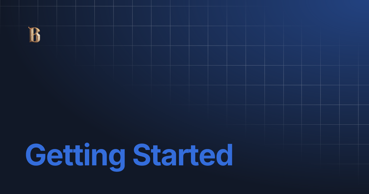 Getting Started | BLOCKLORDS WIKI
